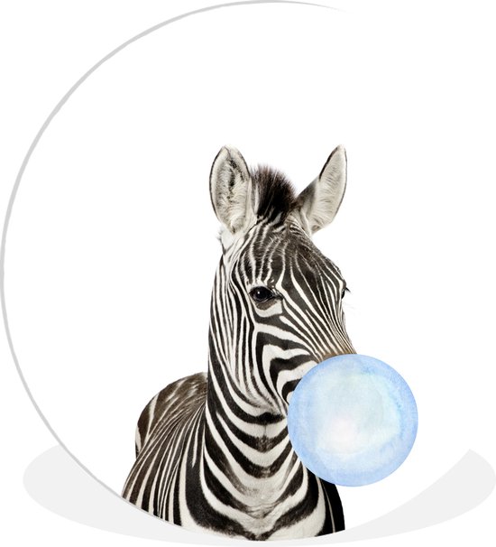 Cercle mural enfants - Cercle mural chambre d'enfant - Zebra - Animaux ...