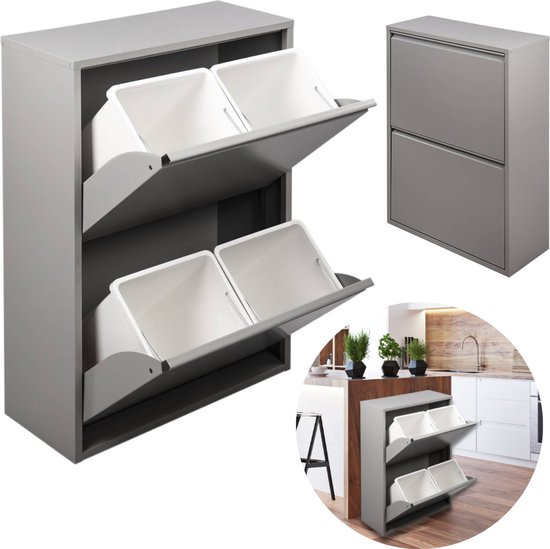 Cheqo® XL Afvalscheidingsbak - Afvalscheider - Afvalscheidingsbakken ...