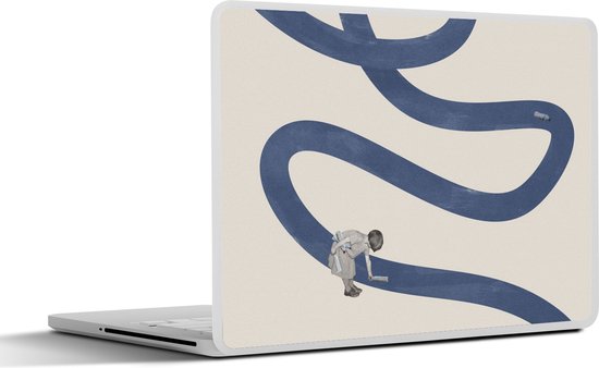 Laptop sticker - 15.6 inch - Meisje - Recycle - Vintage - 36x27,5cm ...