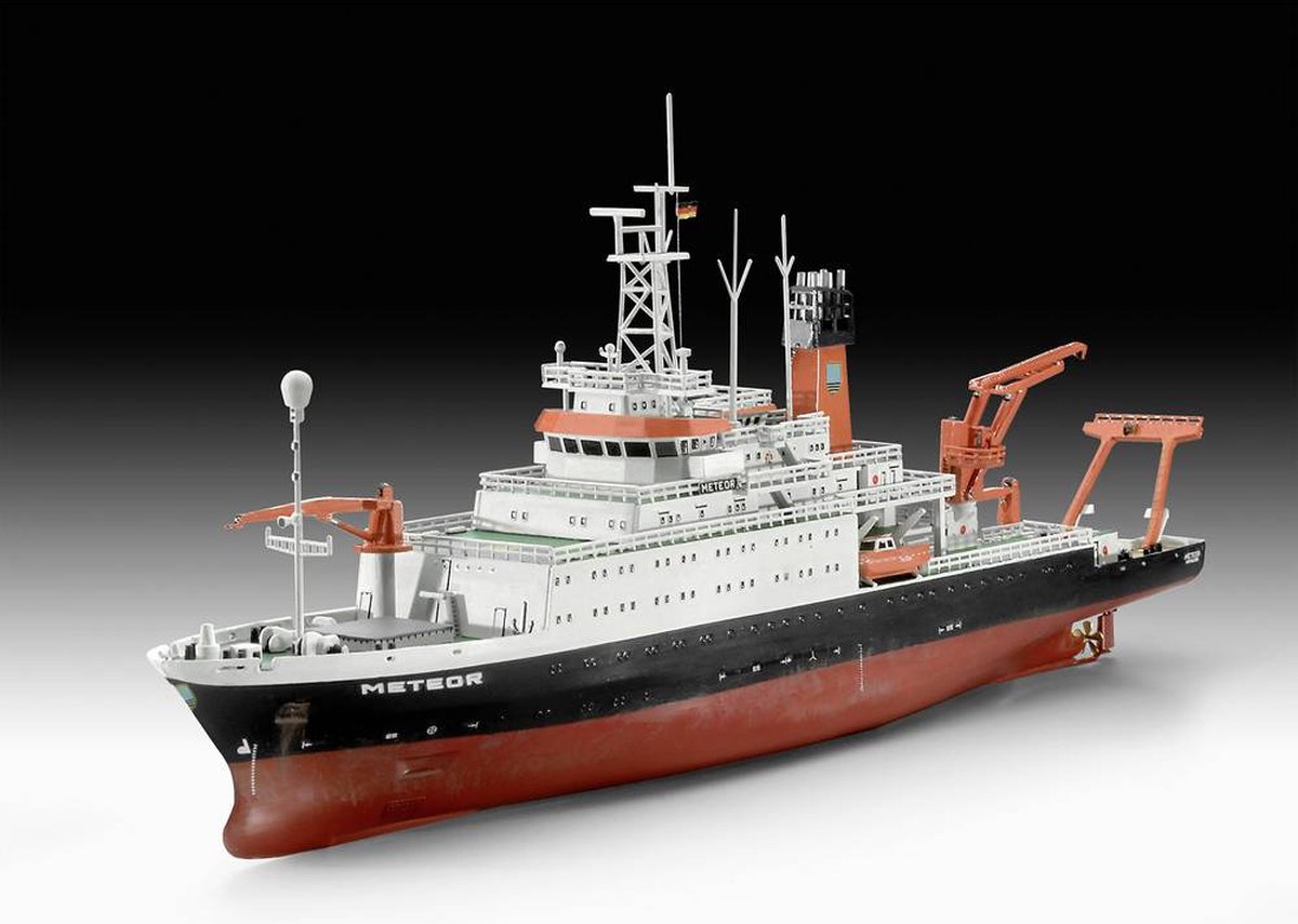 Revell 05218 German Research Vessel Meteor Boot (bouwpakket) 1:300 ...
