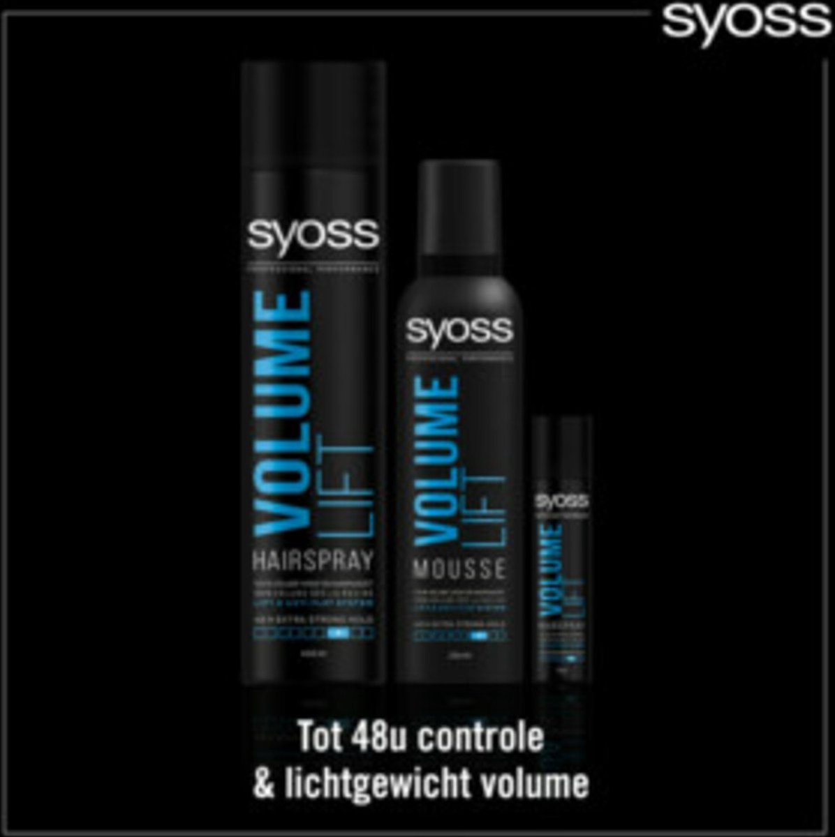 SYOSS Mousse Volume Lift Hair Mousse - 6 pièces - Pack économique | bol.com