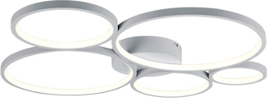 RL - LED plafonnière / plafondlamp modern Randa - Zilver | bol.com