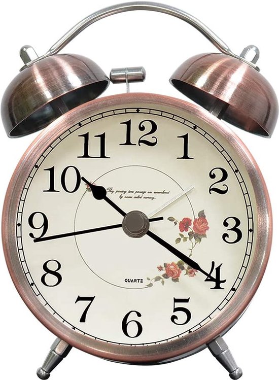 Wekker – analoog – met alarm – Alarm Clock – Alarm Klok - Traditionele ...