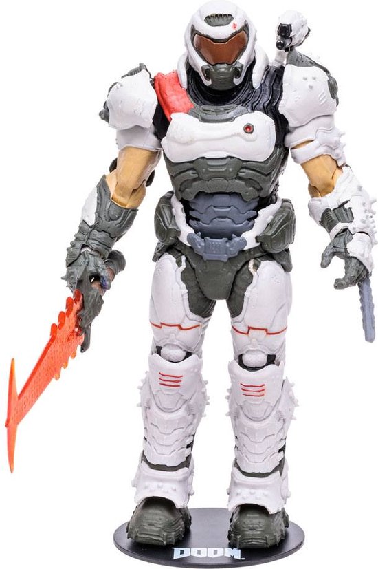 Doom Eternal Action Figure Doom Slayer (White Armor) 18 cm | bol