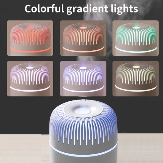 SensaHome - Compacte Aroma Diffuser - Mini Air Humidifier/Luchtbevochtiger - Sunshine... | bol.com