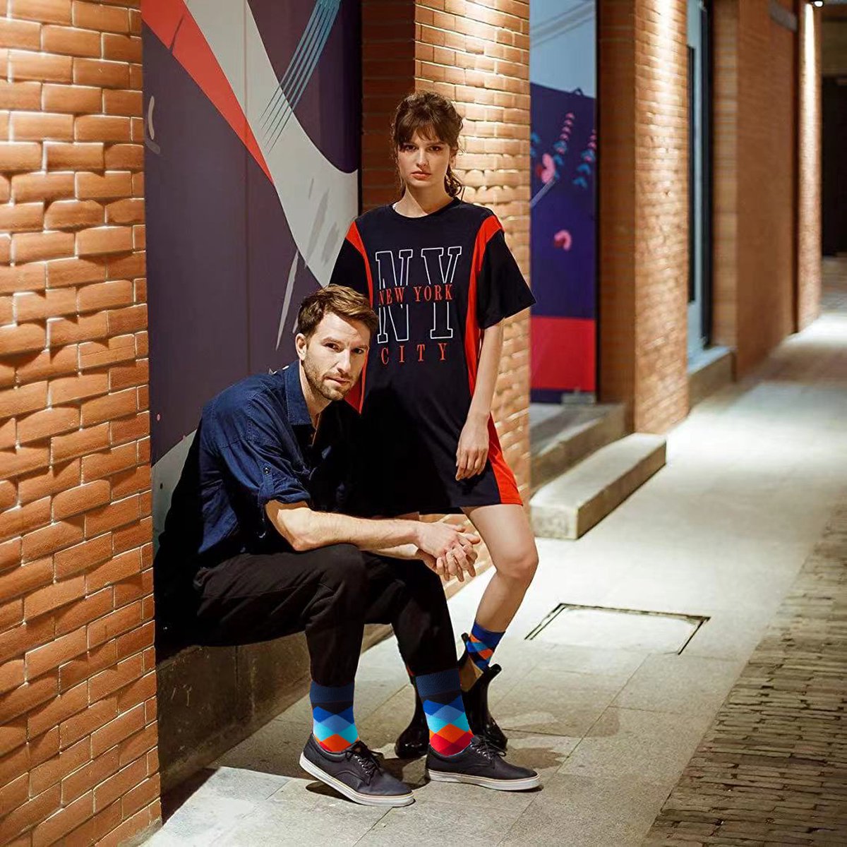 LIXIN Fashion Sokken - 5 Paar - Kleur 2 - Maat 35-45 - Kleurrijke ...