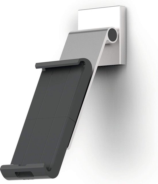 Durable Pro tablethouder muur - Zilver - 360° draaibaar | bol