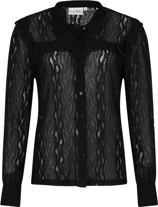 Femme9 Blouse Lergi Black Dames Maat - S | bol