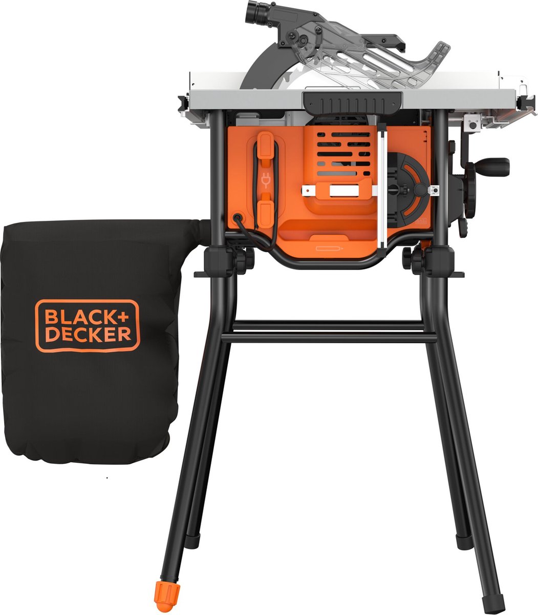 BLACK+DECKER BES720-XE Tafelzaag - 1800W - 254mm - incl. stofzak | bol