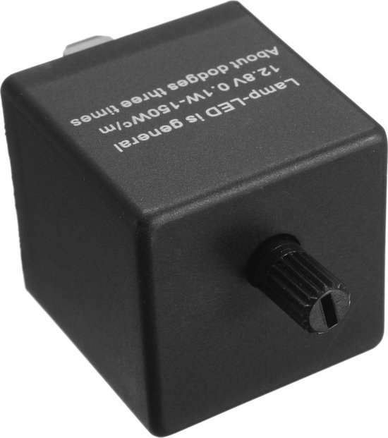 LED Relais regelbaar - 3 PINS - Universeel - Knipperlicht ...