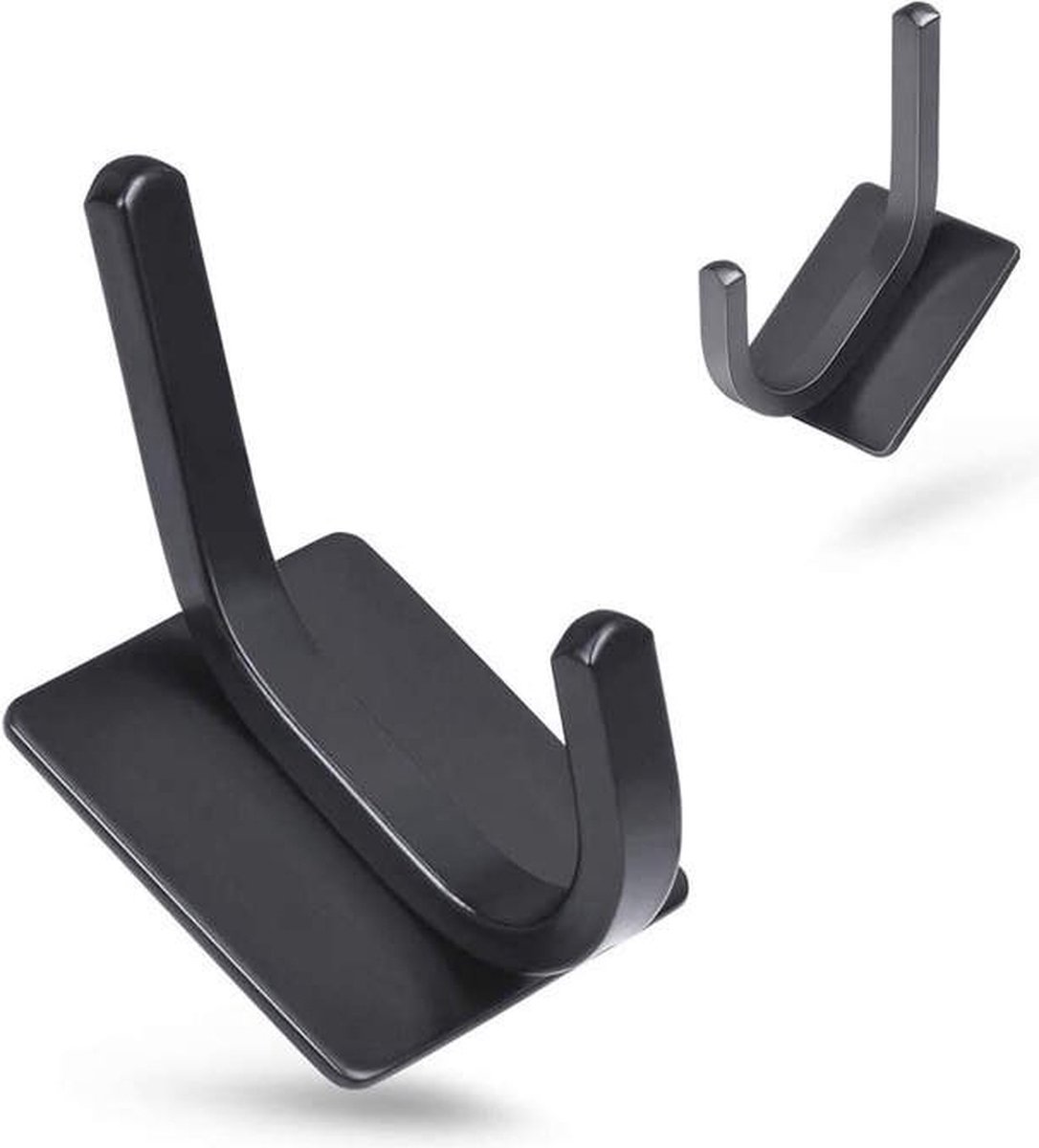 Zelfklevende Ophanghaak Zwart | Ophanghaken | Jashaak | Metaal ...