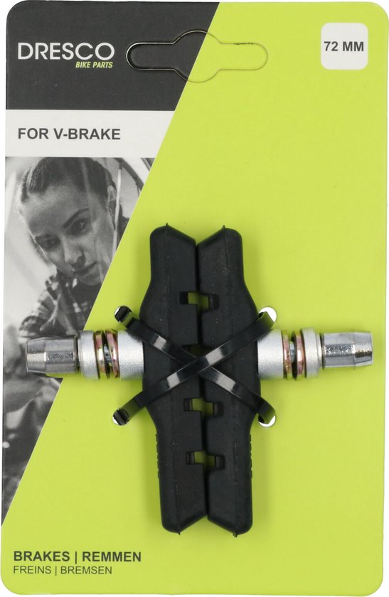 Dresco Remblokken V-Brake Inbus 72mm | bol