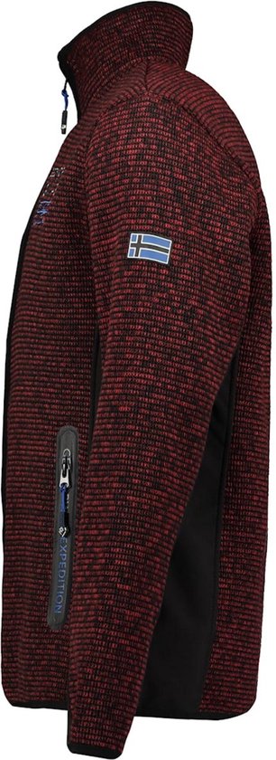 Fleece Vest Heren Geographical Norway Tommy Lee Rood - S | bol.com