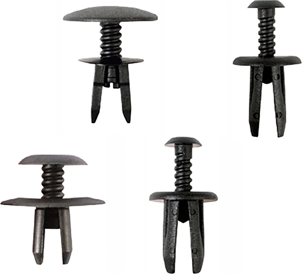BGS Assortiment kunststof spreidclips voor Mazda, Honda, Ford, Nissan ...