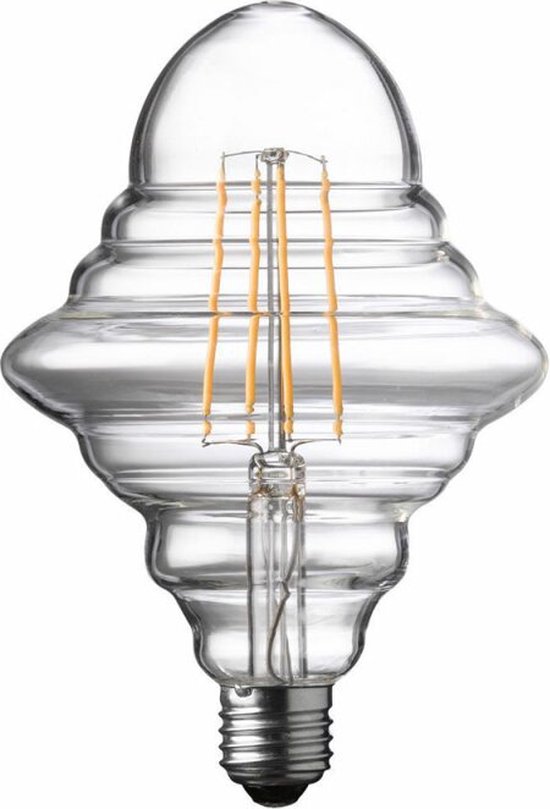 Wofi LED filament lamp E27 4W 300lm 1800K Helder Niet dimbaar | bol