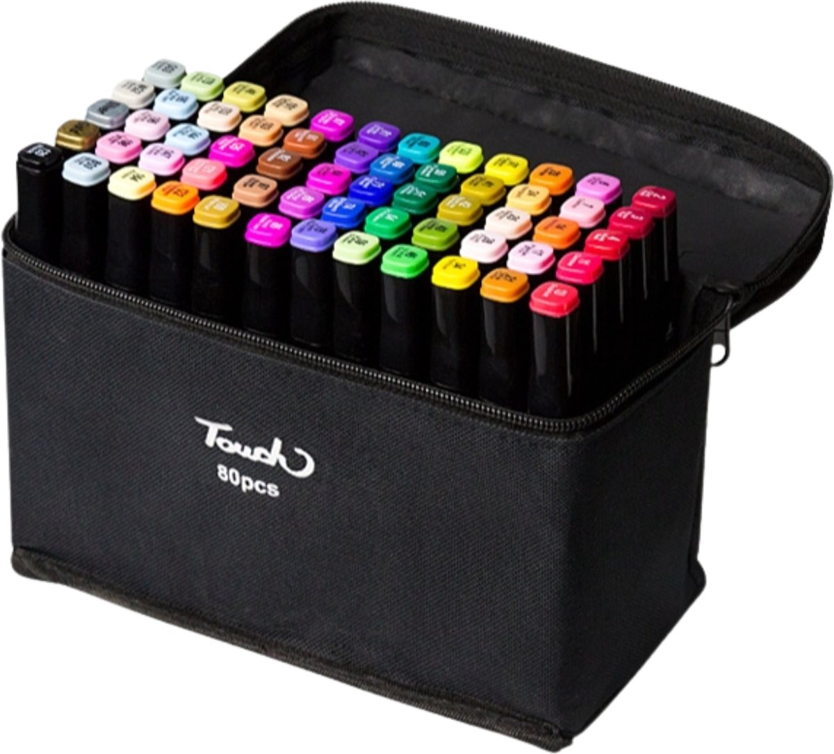 Novity® Twinmarkers - 80 stuks - dual markers - alcohol stiften ...