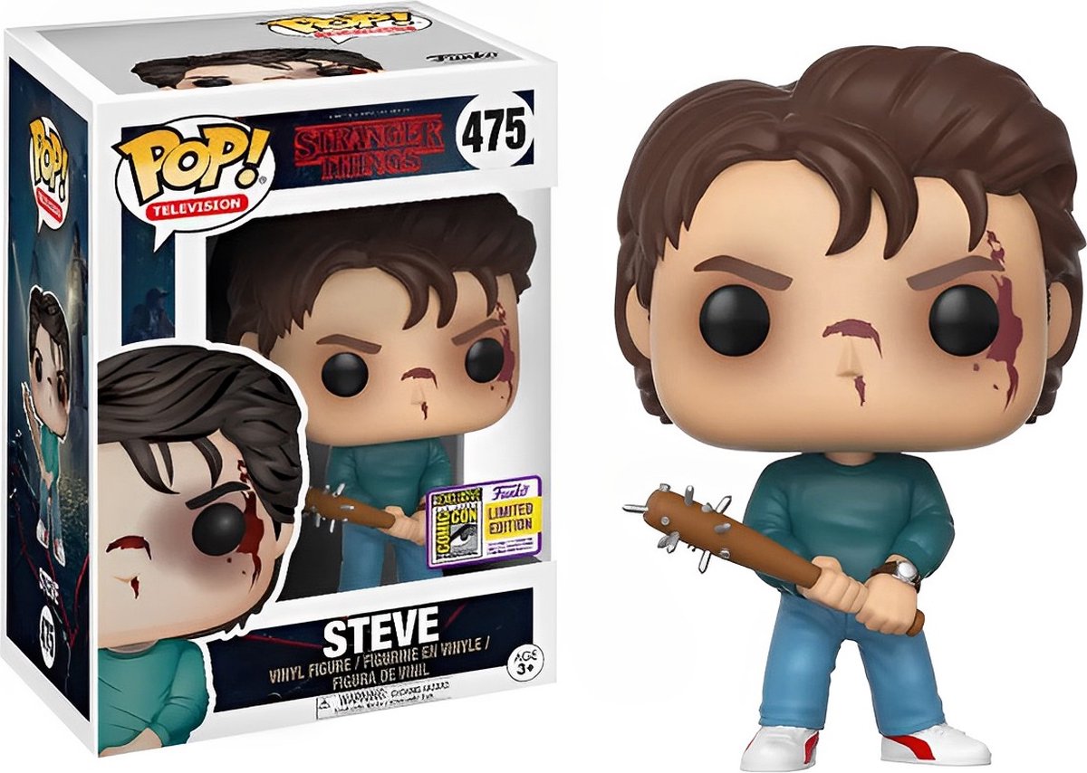Funko Pop - Stranger Things - Steve met Knuppel | bol