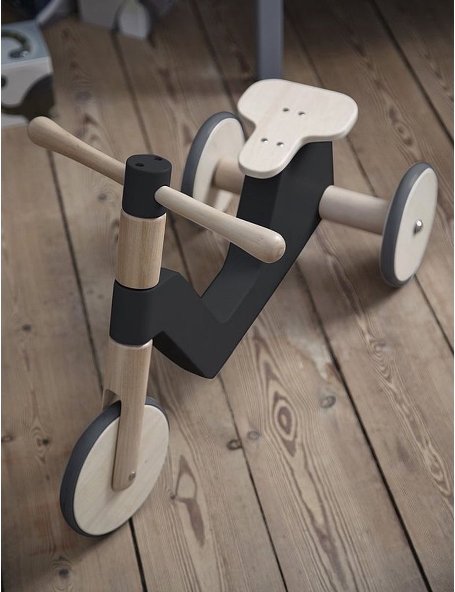 Sebra - Loopfietsje en Driewieler Scooter - Zwart - Loopfietsen - Zwart ...