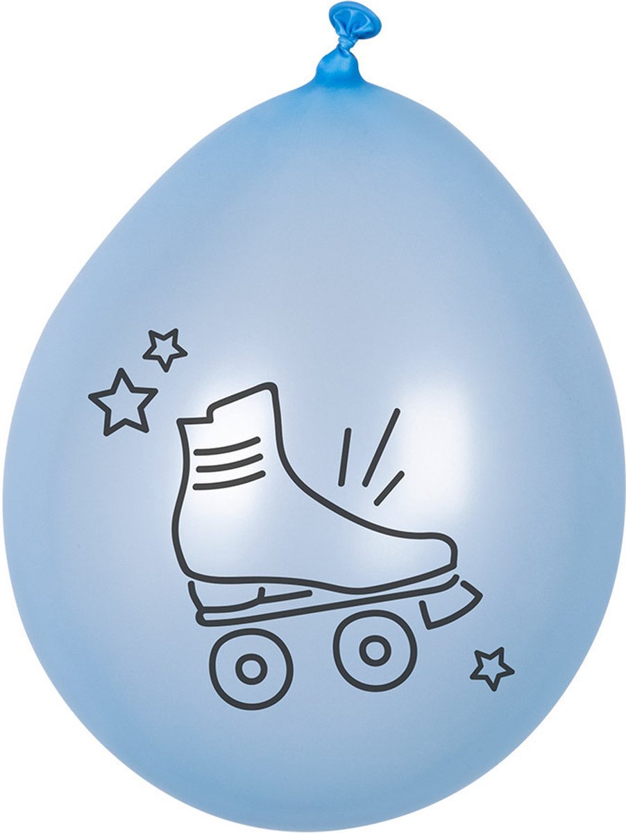 Boland 12x Disco themafeest ballonnen - ca. 25 cm - Feestversiering en ...