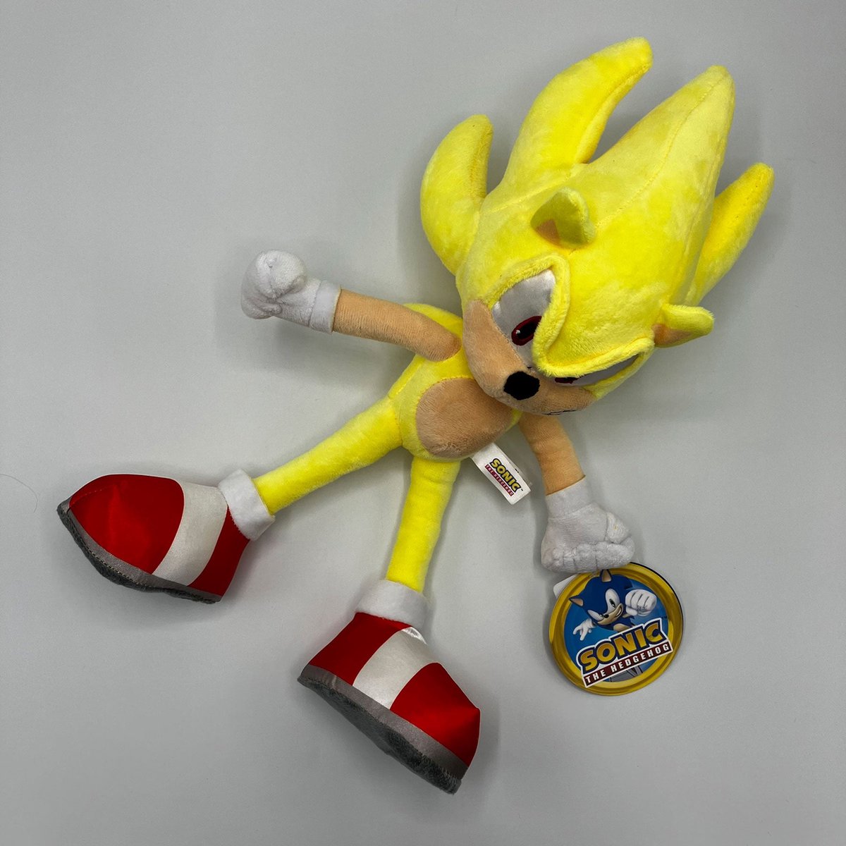 Sonic the Hedgehog 2 - Knuffel - Super Sonic - Pluche - Geel - 37 cm ...