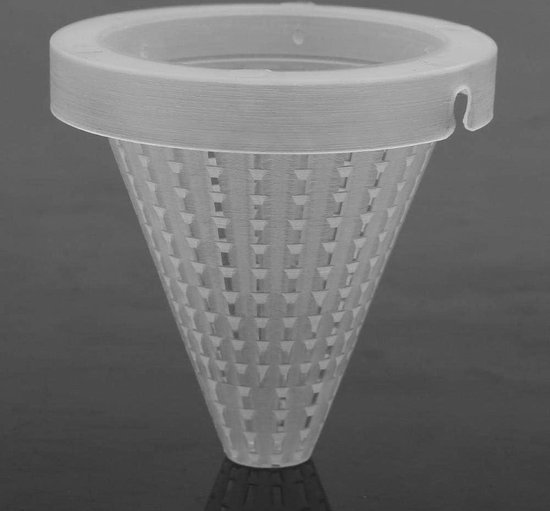 Kegel Aquarium Voedsel Dispenser Rode Worm Bloedworm Feeder met ...