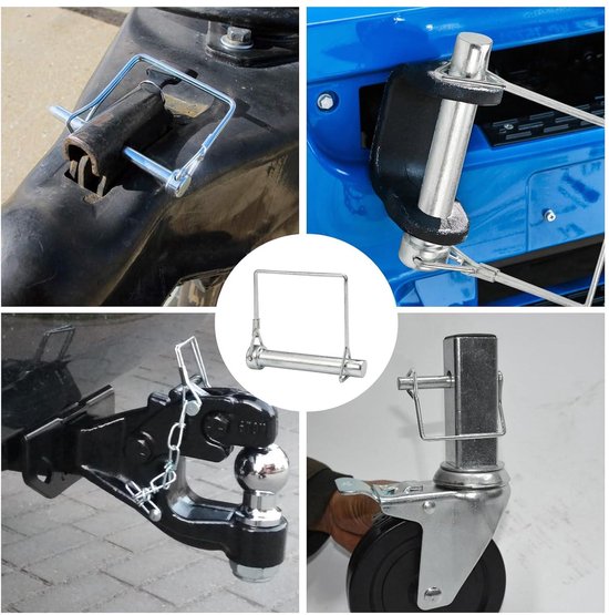 Veiligheidssplinten M12 x 80 mm buiskleppen klapsplint D-vorm ...