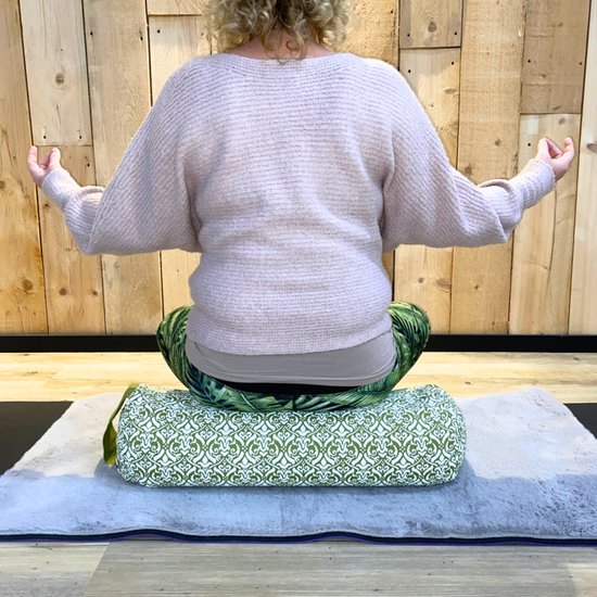 Yogastyles Bolster Design Groen | bol