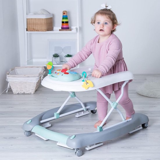 ApexArte® Loopwagen - Loopauto - Loopstoel Baby - Wit | bol