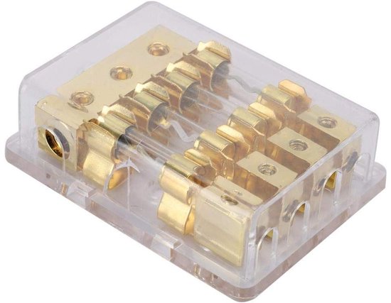 Blade Fuse Holder 12V 60A Auto Stereo Audio Circuit Box Blok 1 op 4 ...