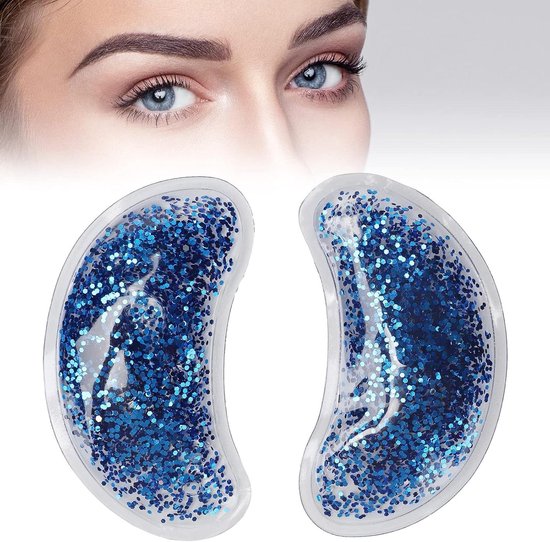 Gel Eye Pack - Reusable Eye Gel Pad for Dark Circles - Hot Cold Cooling ...