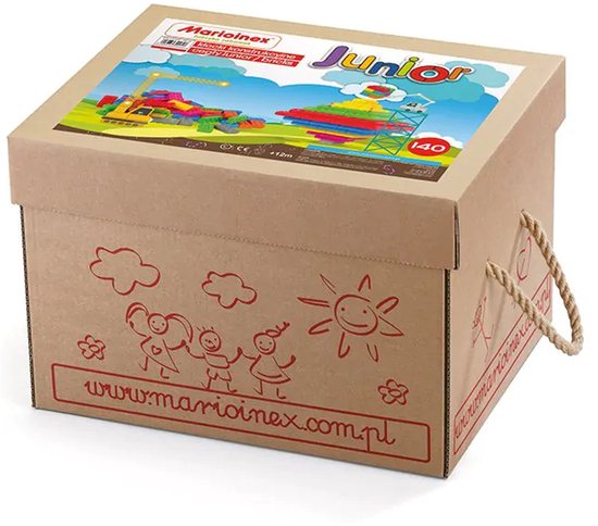 Building Blocks - Junior Bricks 140 Pcs. | Games | bol