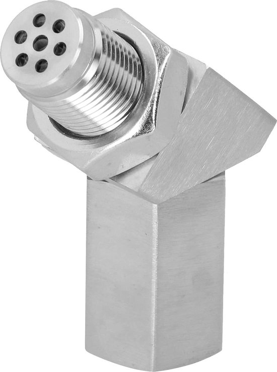 45 ° Schuine Zuurstof Sensor Adapter Extender Spacer M18x1.5 Draad ...