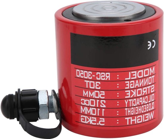 Hydraulische cilinder RSC ‑ 3050 30T Afzonderlijke plunjer met holle ...