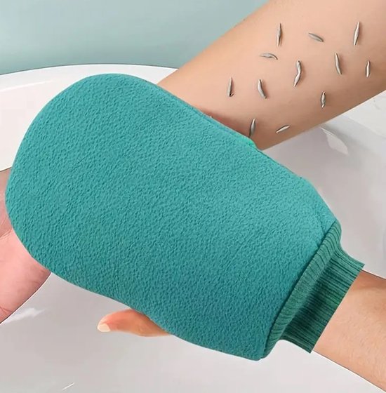 Dubbelzijdige Scrubhandschoen Voor In De Douche I Bad Washandje I ...