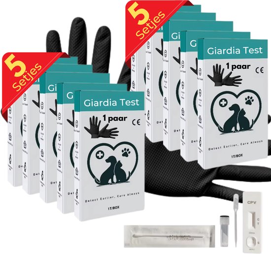 Maxenza Giardia Test Kit - Giardia Rapid Test - Giardia Snap Test ...