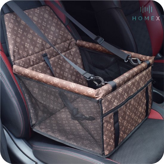 HomeX - Luxe Autostoel Hond – Opvouwbare Hondenmand Auto – Met ...