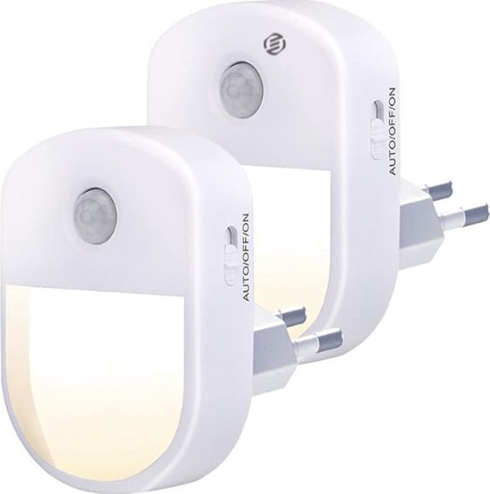 Equivera Stekkerlamp met Bewegingssensor - Stekkerlamp met ...