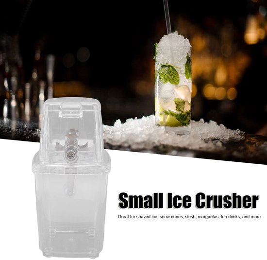 Plastic Ice Crusher Cocktail Ice Crusher Handleiding Ice Cube Crusher ...