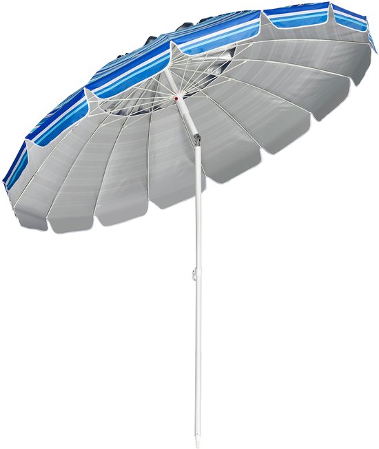 Costway Strandparasol, 182 cm, strandparasol, tuinparasol ...