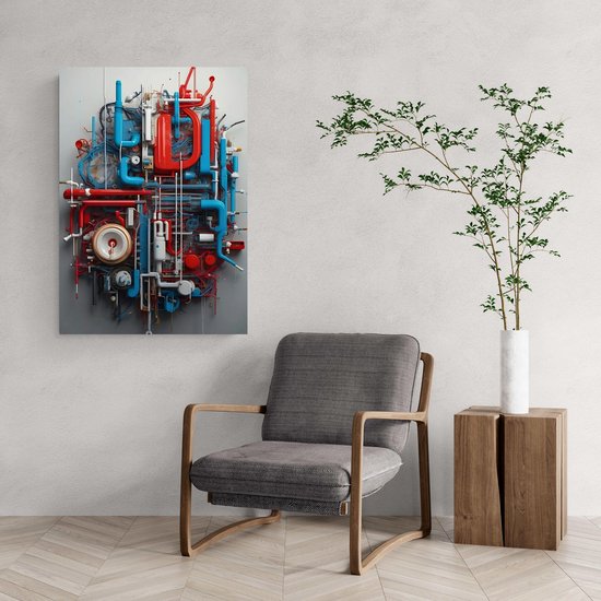 Abstract Techniek Poster - Aesthetic - posters - formaat 50x70cm ...