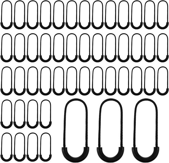 Heavy Duty Zipper Pull Replacement - 50Pcs U Shape Nylon Tags for ...