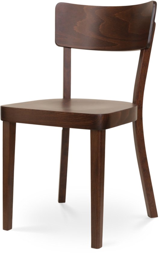 Fameg Fergus Eetkamerstoel Walnoot - Hout - Design - Retro - Japandi ...