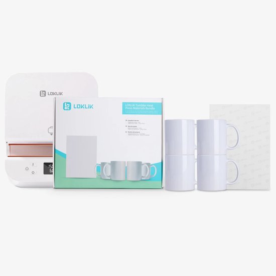 LOKLiK Startpakket voor Auto Tumbler Heat Press | bol