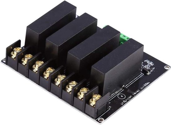 Switch Controller Relay Module Board 380V 8A 4-Channel Solid State (SSR ...