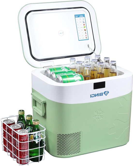 Draagbare Elektrische Koelkast 22 Liter Vriezer Auto Camping 12V 24V ...