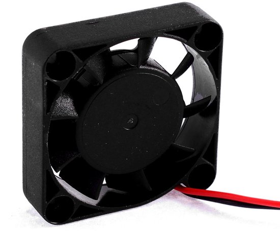 Ruilogod DC 12V CPU Computer Case Cooling Fan 40mm x 40mm x 10mm 3Pcs | bol