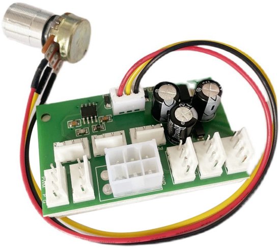Computer Case Fan Speed Controller 8-kanaals Fan Hub PWM High ...