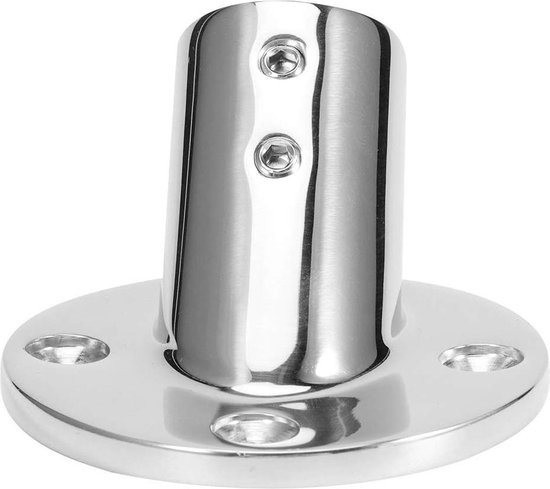 Ronde buis leuning 45 graden aansluiting 316 materiaal roestvrij staal ...