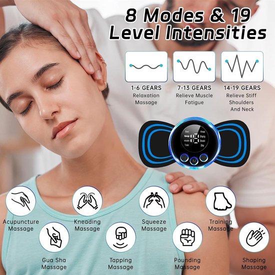 Electrapy Massageapparaat - neuropathie - 2 stuks - mini-lichtgewicht ...