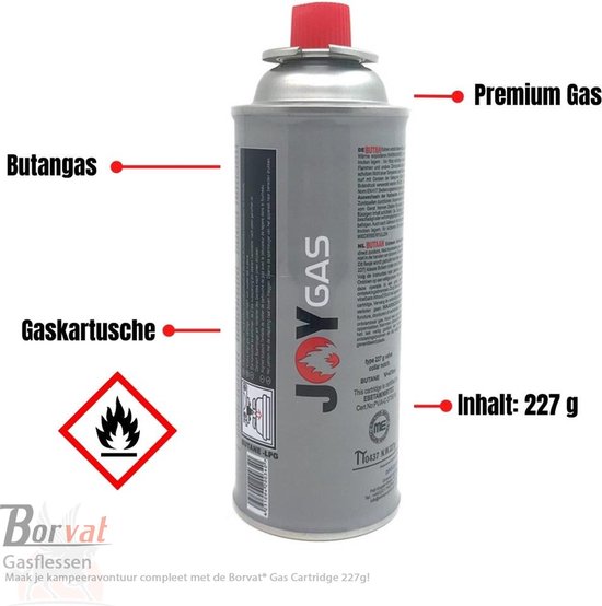 IBBO Shop - Gas Cartridge - Butaangas Navulling voor Gasflessen en ...